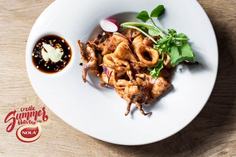 CRISPY SALT & PEPPER CALAMARI WITH WASABI MAYO - RCL FOODS